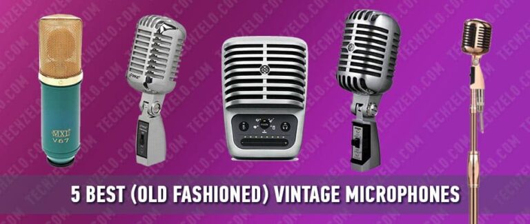 Best 5 Vintage Microphones: Retro Magic - Techzelo.com